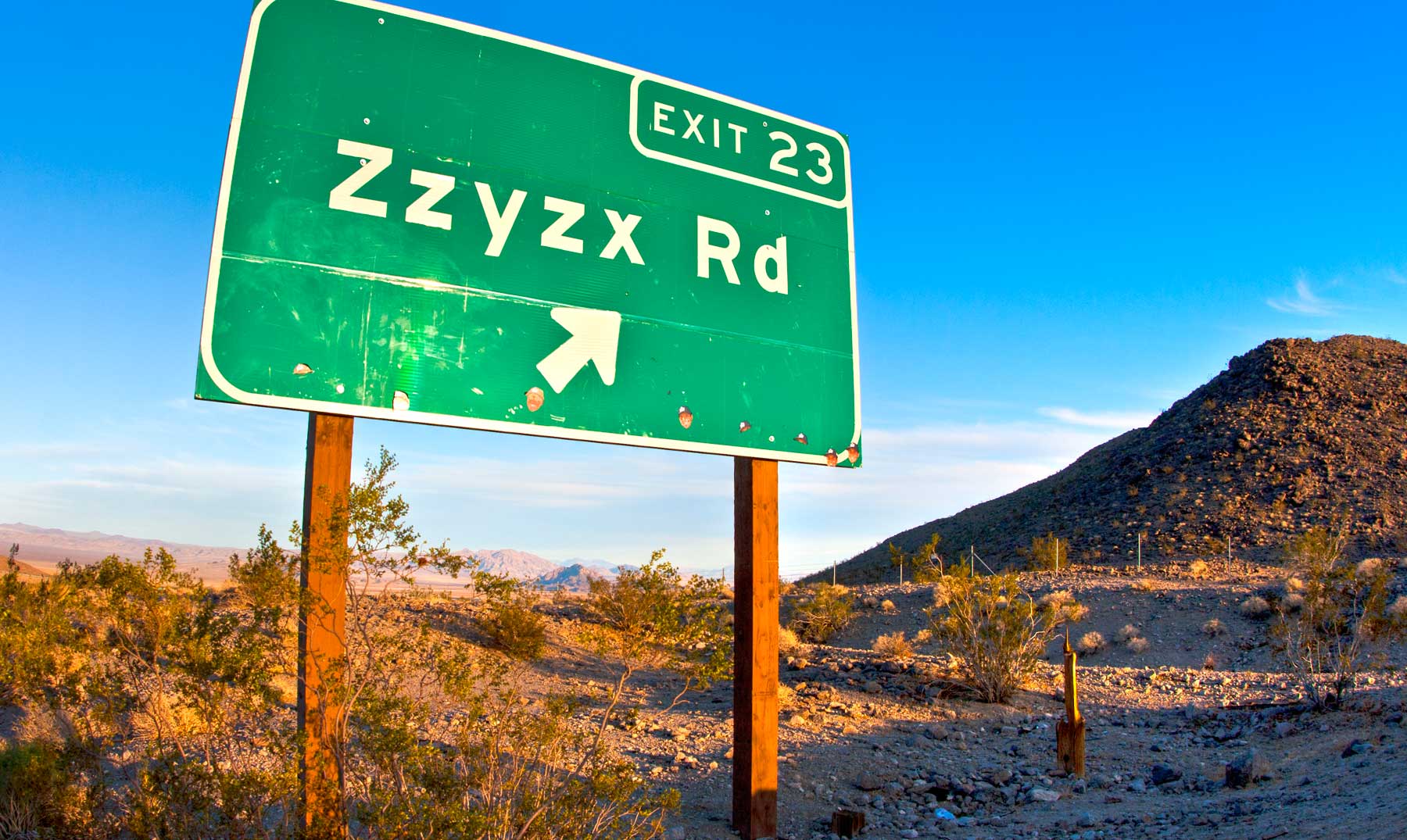 Zzyzx, el último pueblo del abecedario | Conoce su curiosa historia