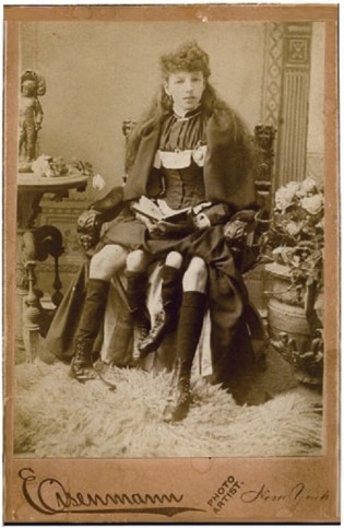 Myrtle Corbin, la chica con cuatro piernas de Texas