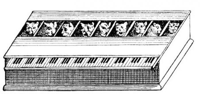 El Katzenclavier: ¡¿un piano hecho de gatos?!