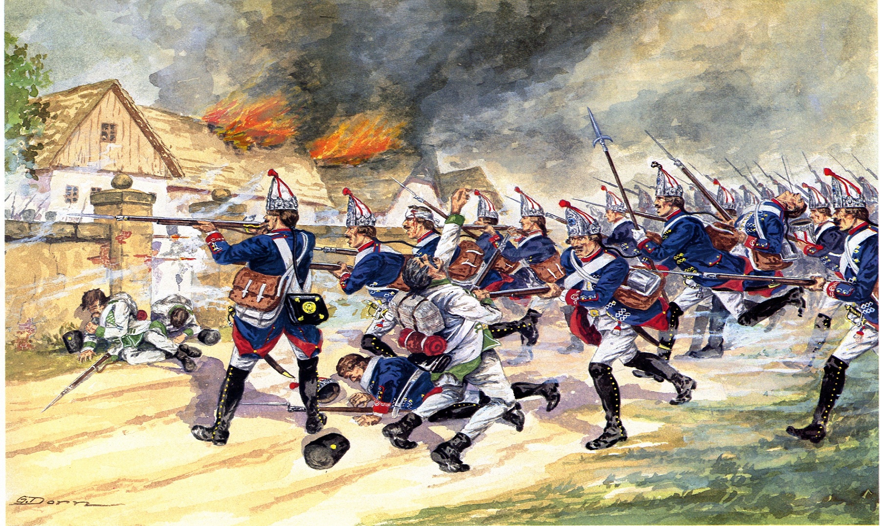 El rey Prusiano que intentó reunir un ejército de gigantes