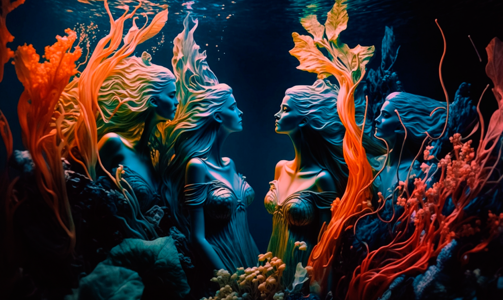 Nereidas en la mitología griega - Supercurioso